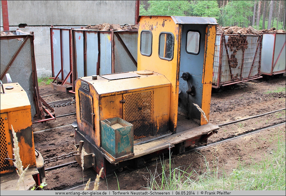 Feldbahn des Torfwerks Neustadt-Schneeren